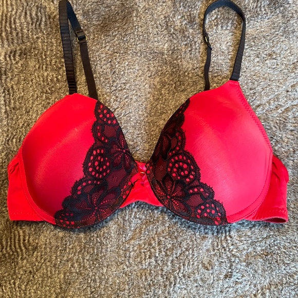 George | Intimates & Sleepwear | 35 36d Red Sexy Bra | Poshmark